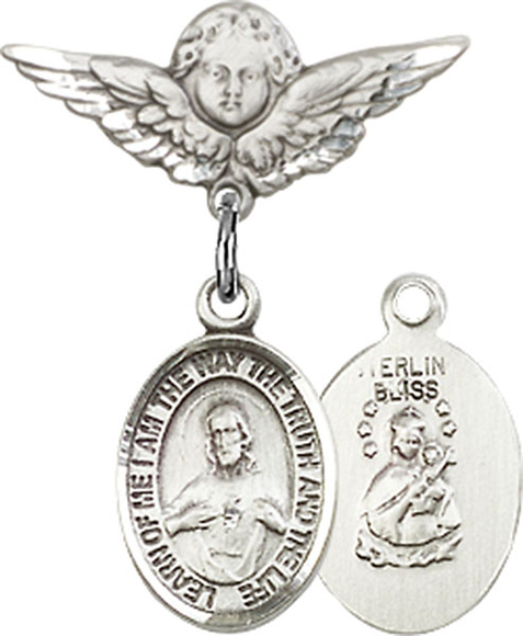 Hail MaryGifts | Jewelry | Scapular Baby Badge 9980735 | Poshmark